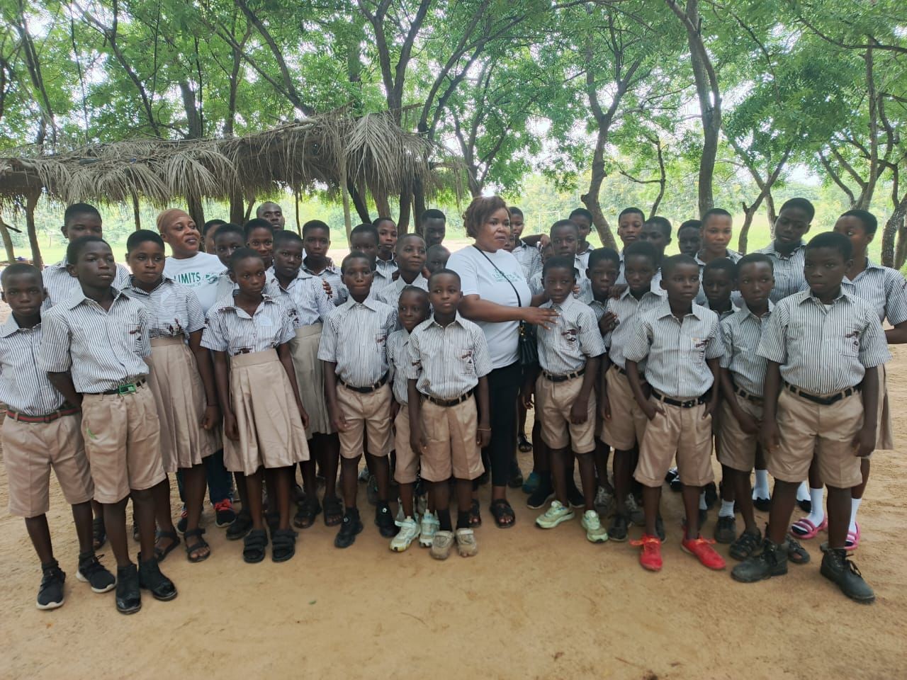 ‘No Limits Charity’ donates school uniforms to pupils at Ada | Ghana ...