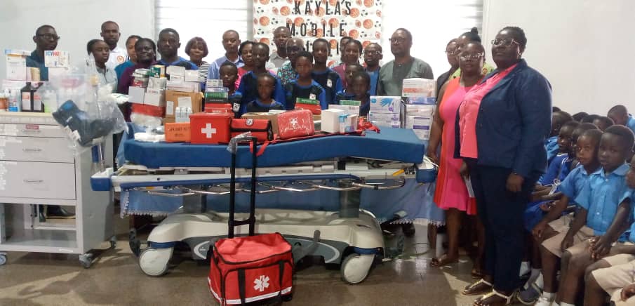 Kayla's Mobile Sports Clinic launched at Pepease Presbyterian Basic ...