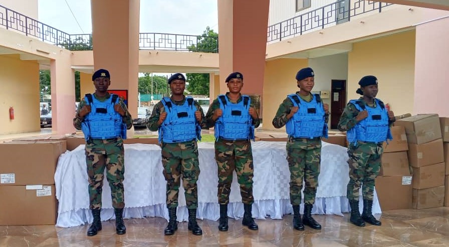 GAF receives $1m worth of female body armour from US Gov’t | Ghana News ...