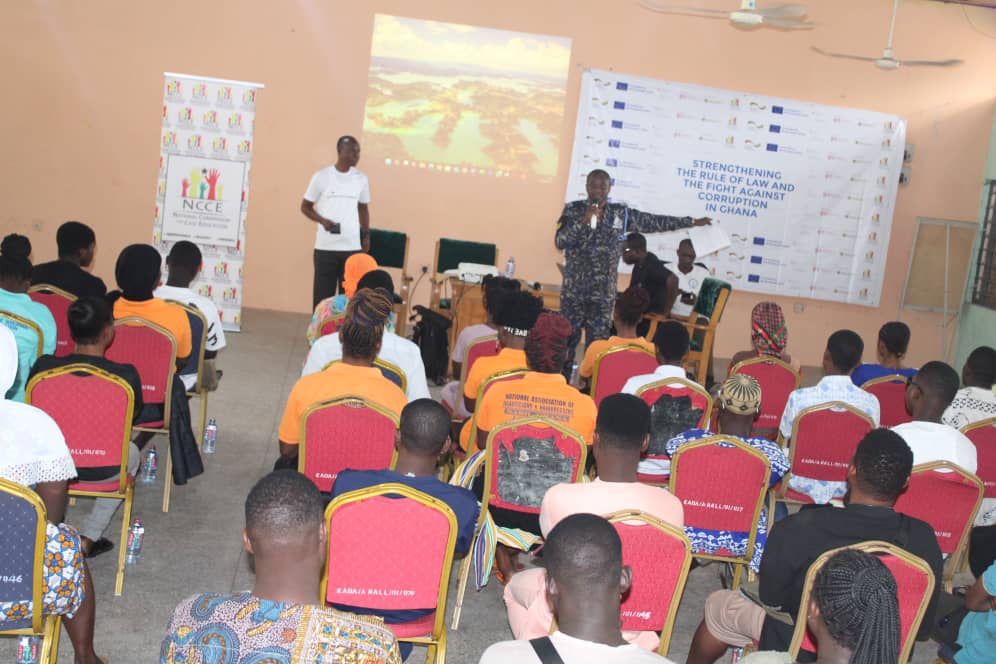 NCCE Urges Youth to Fight Corruption Like Wild Infection | Ghana News ...