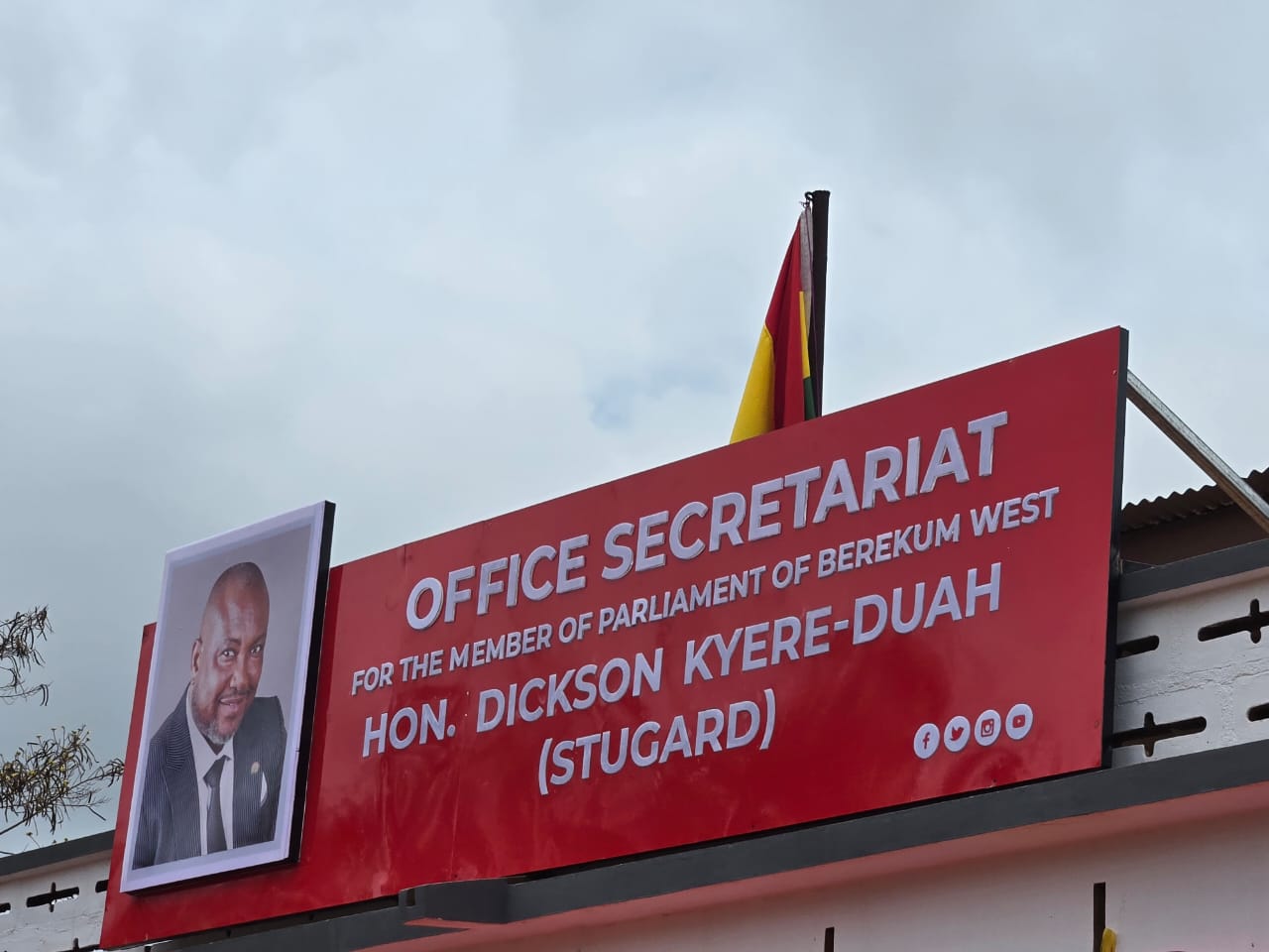 Berekum West MP inaugurates office complex to deepen engagements with ...
