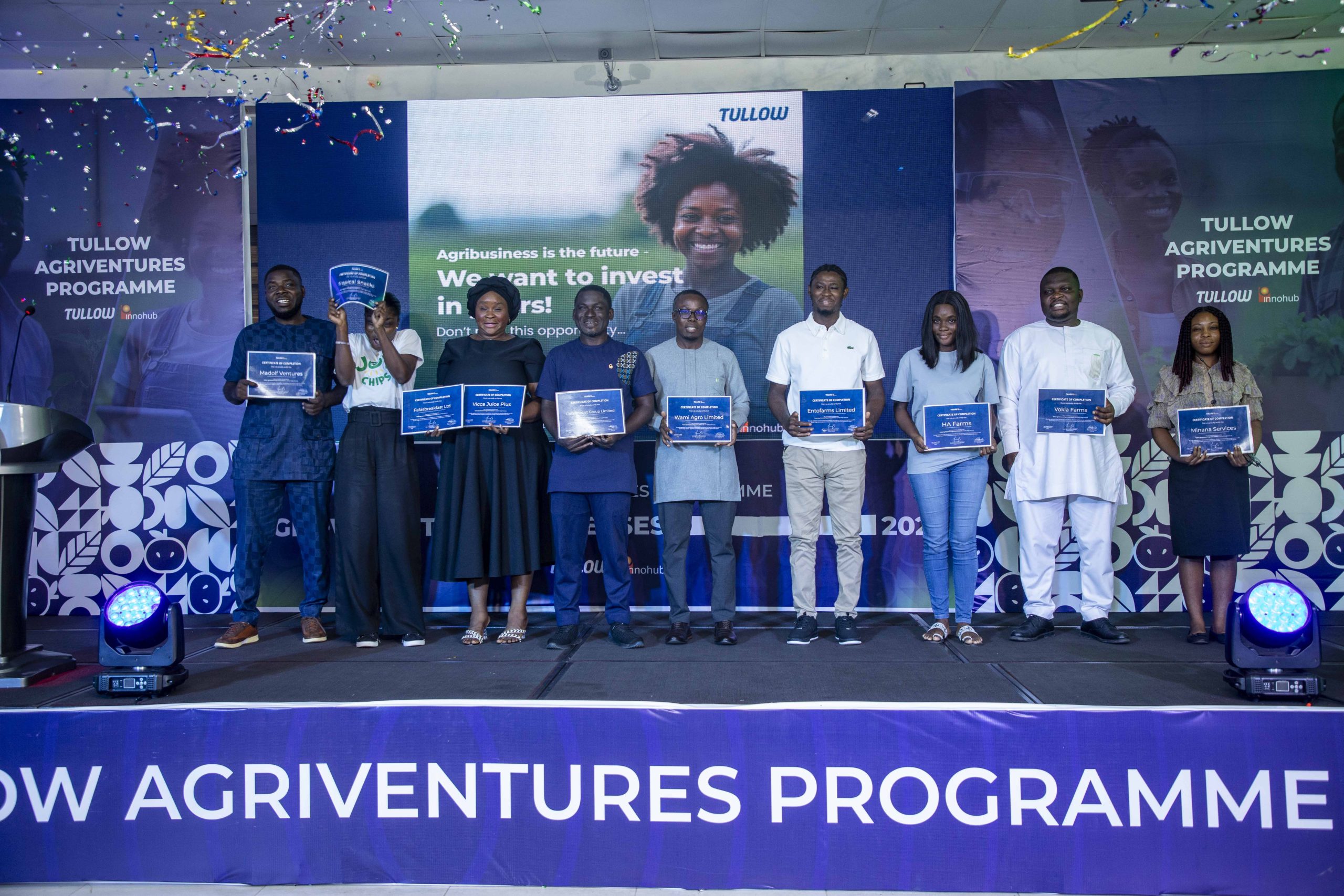 First cohort of Tullow AgriVentures Programme graduate | Ghana News Agency