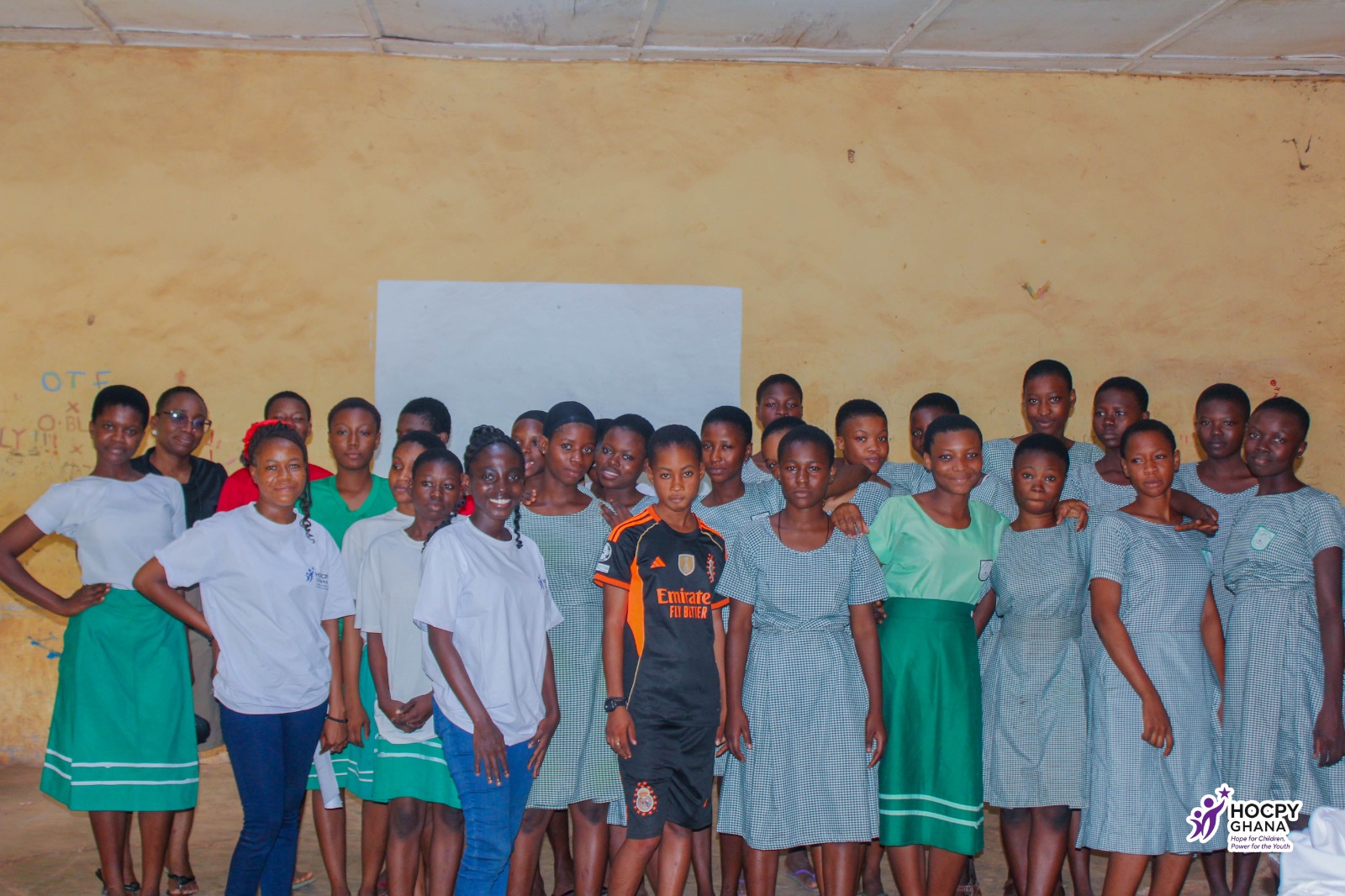 HOCPY Ghana sensitises school girls against abusing drugs | Ghana News ...