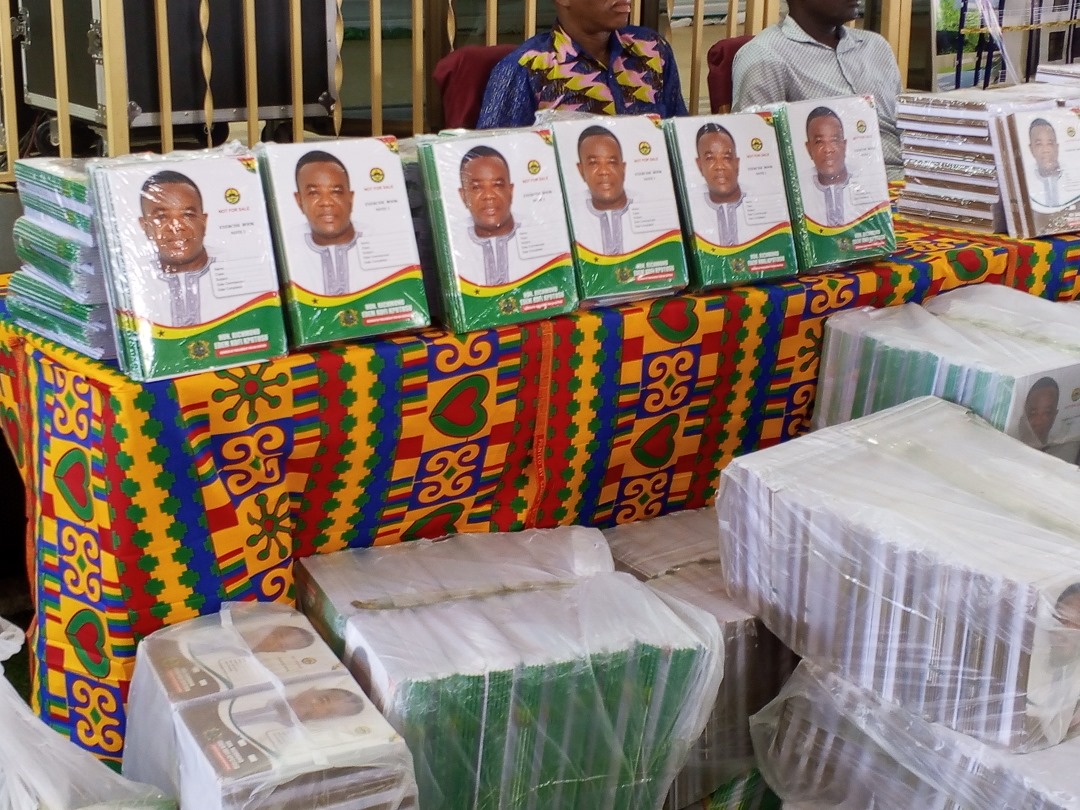 Ho Central MP donates 15,000 cultural exercise books to schools | Ghana ...