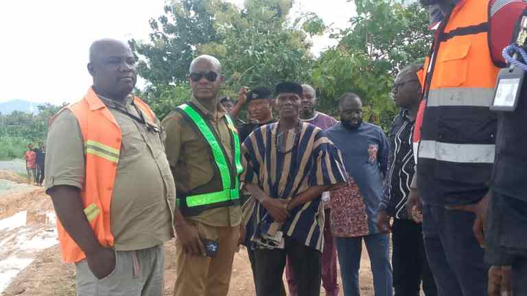 Oti Regional Minister tackles deplorable roads, bridges in Nkwanta ...