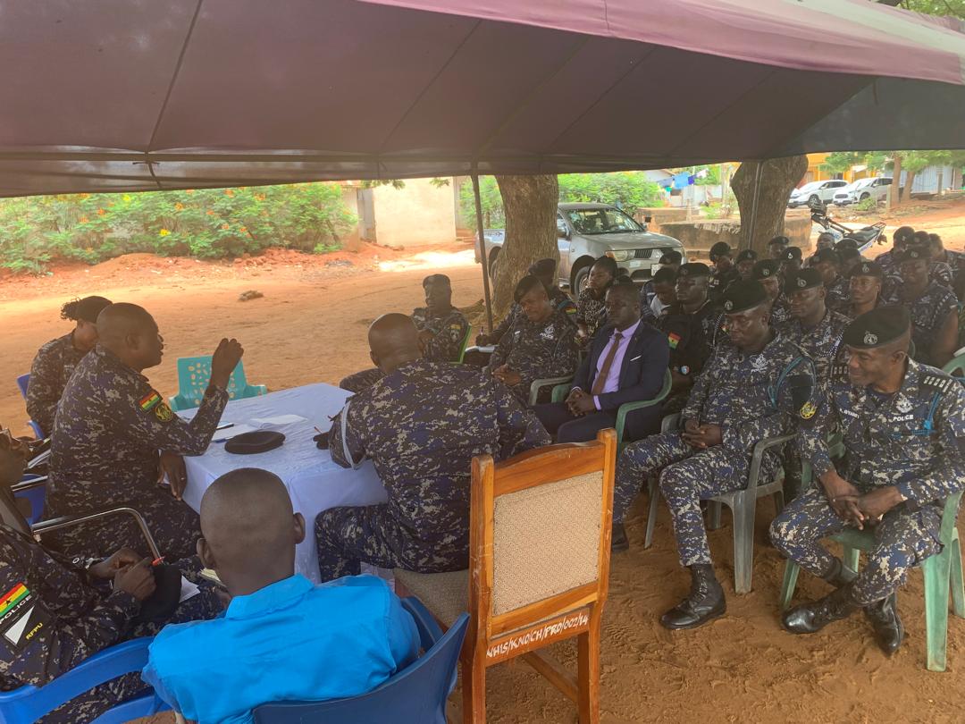 Ketu Divisional Police Commander embarks on familiarisation tour of ...