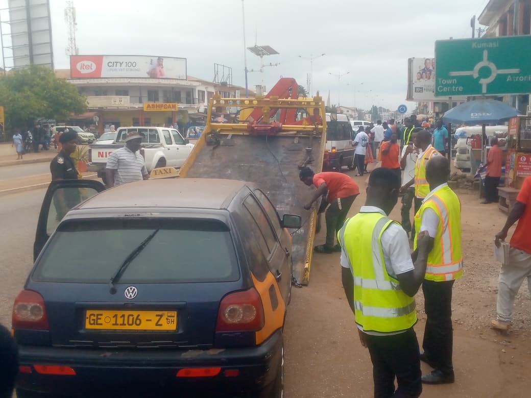 Traders, commercial drivers laud Sunyani decongestion exercise, call ...