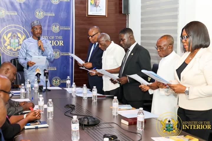 Interior Minister inaugurates Gbiniyiri mediation committee to help ...