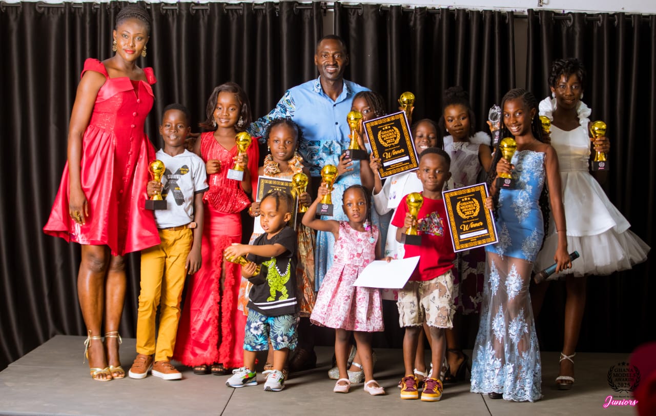 Puriel, Alvin win top honours at Ghana Models Awards Juniors 2025 ...