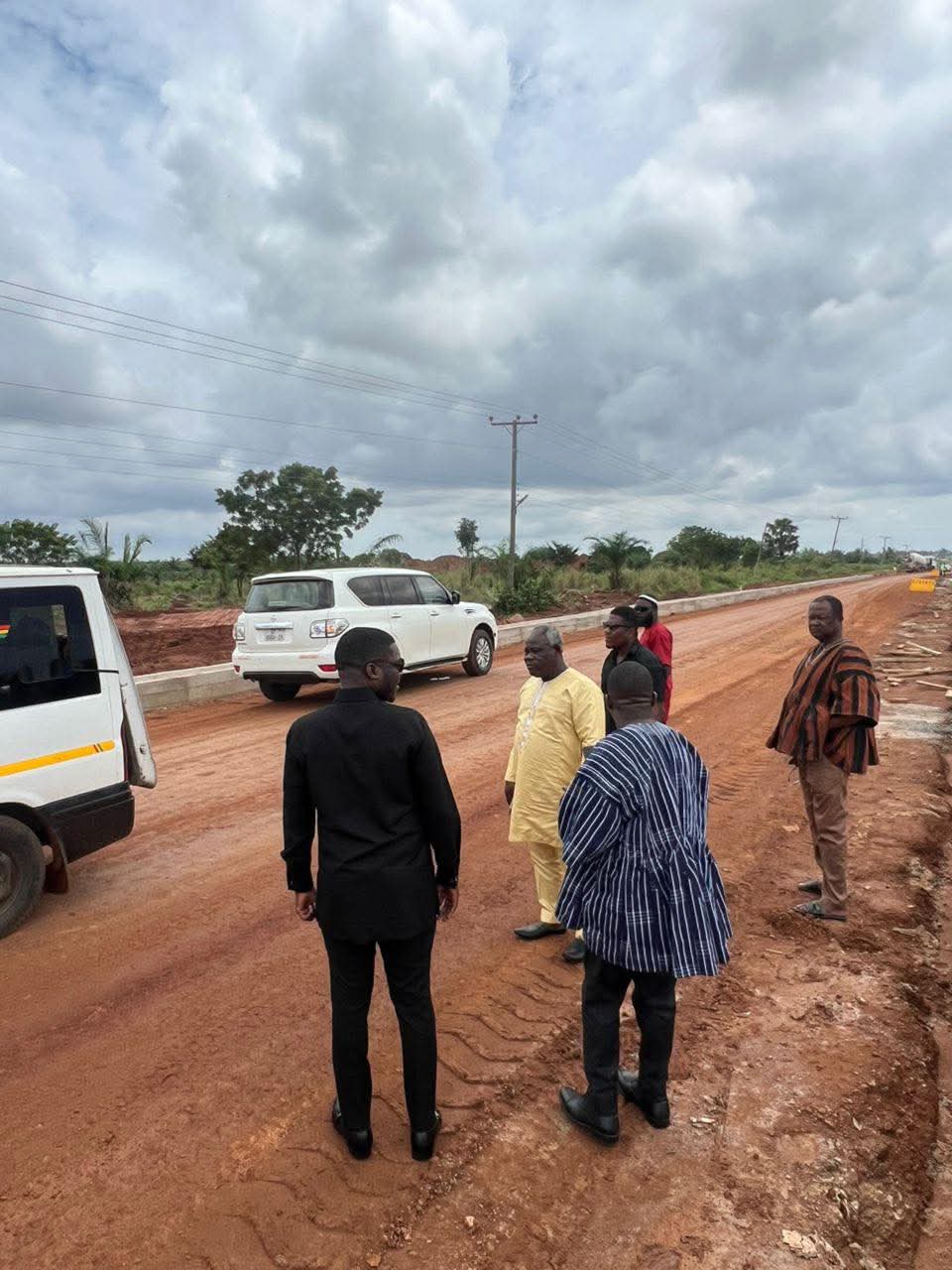 Ketu North MCE, MP inspect progress on Big Push road project | Ghana ...