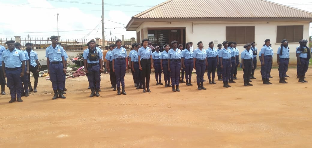 Over 100 community Police, fire service assistants inaugurated in ...