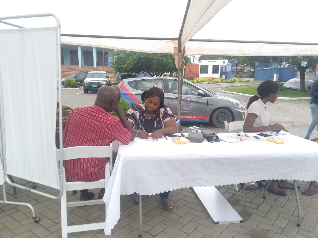 Tema West Social Welfare, TWMA screens aged | Ghana News Agency