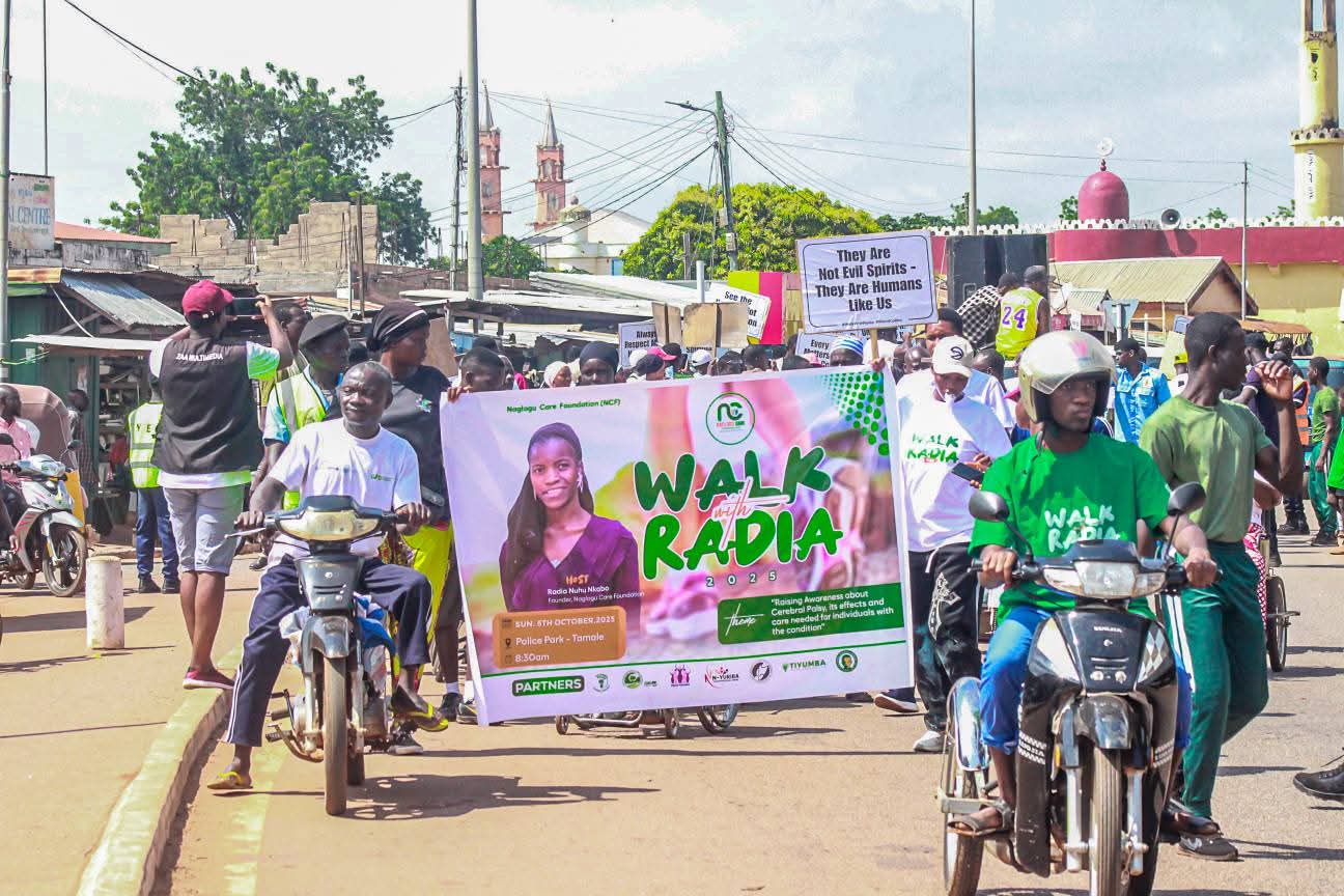 Naglogu Care Foundation leads cerebral palsy awareness walk in Tamale ...