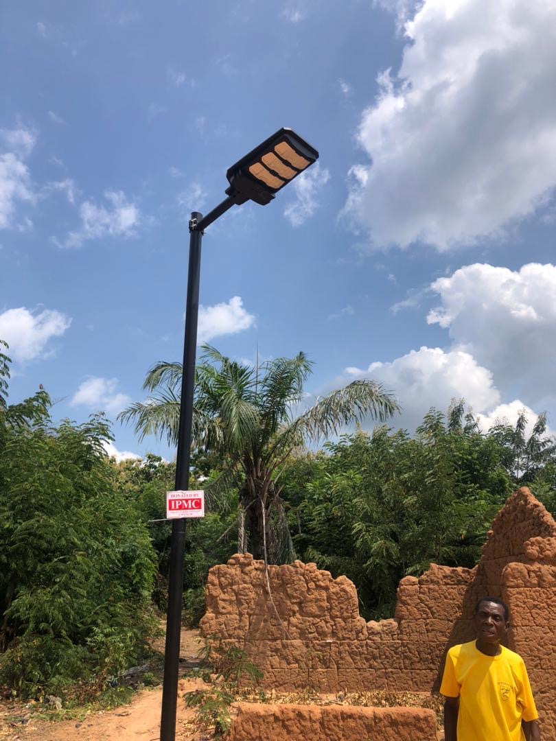 Indian community celebrate Diwali with solar street light project ...