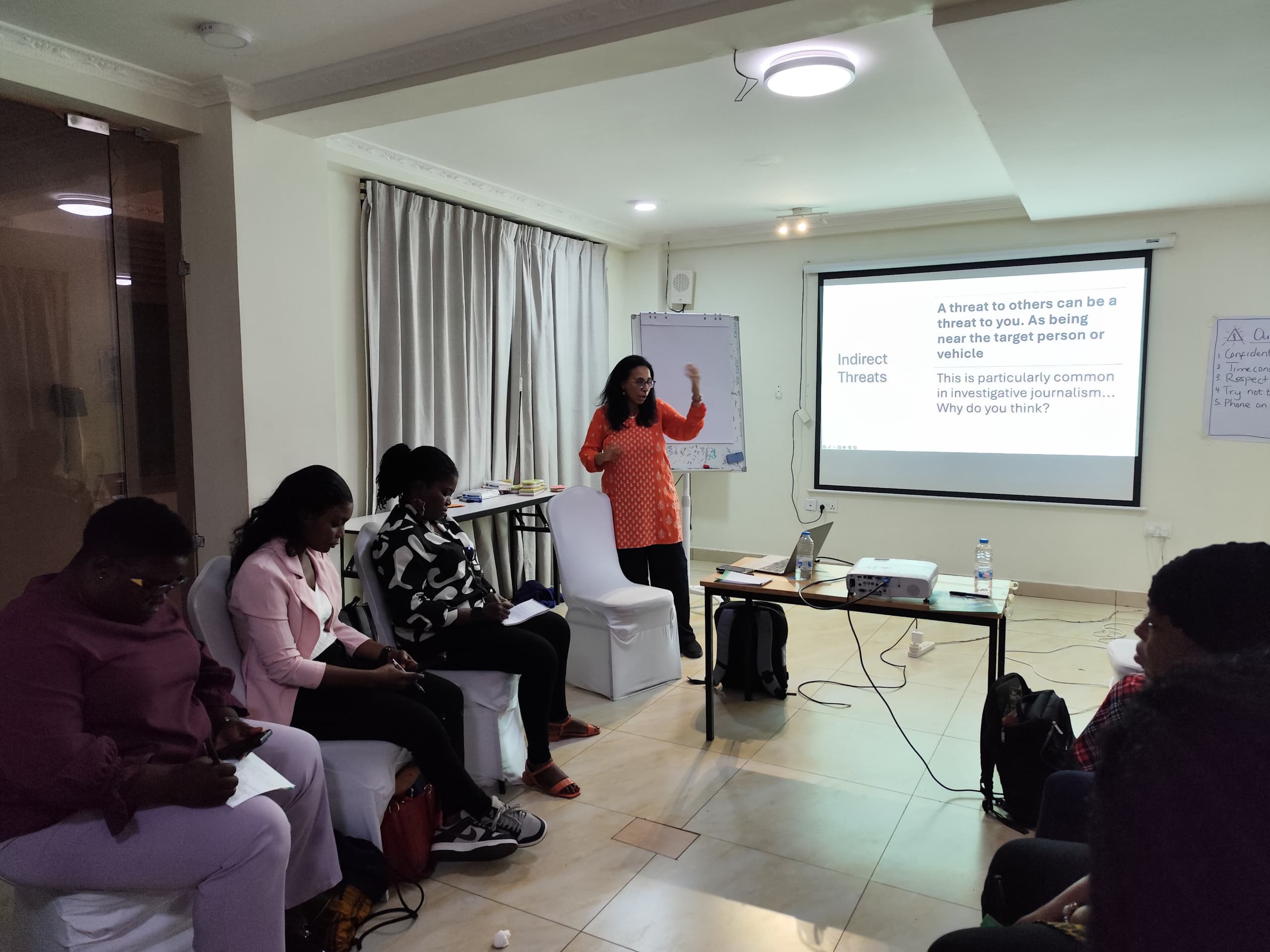 DW Akademie organises safety and resilience training for female ...