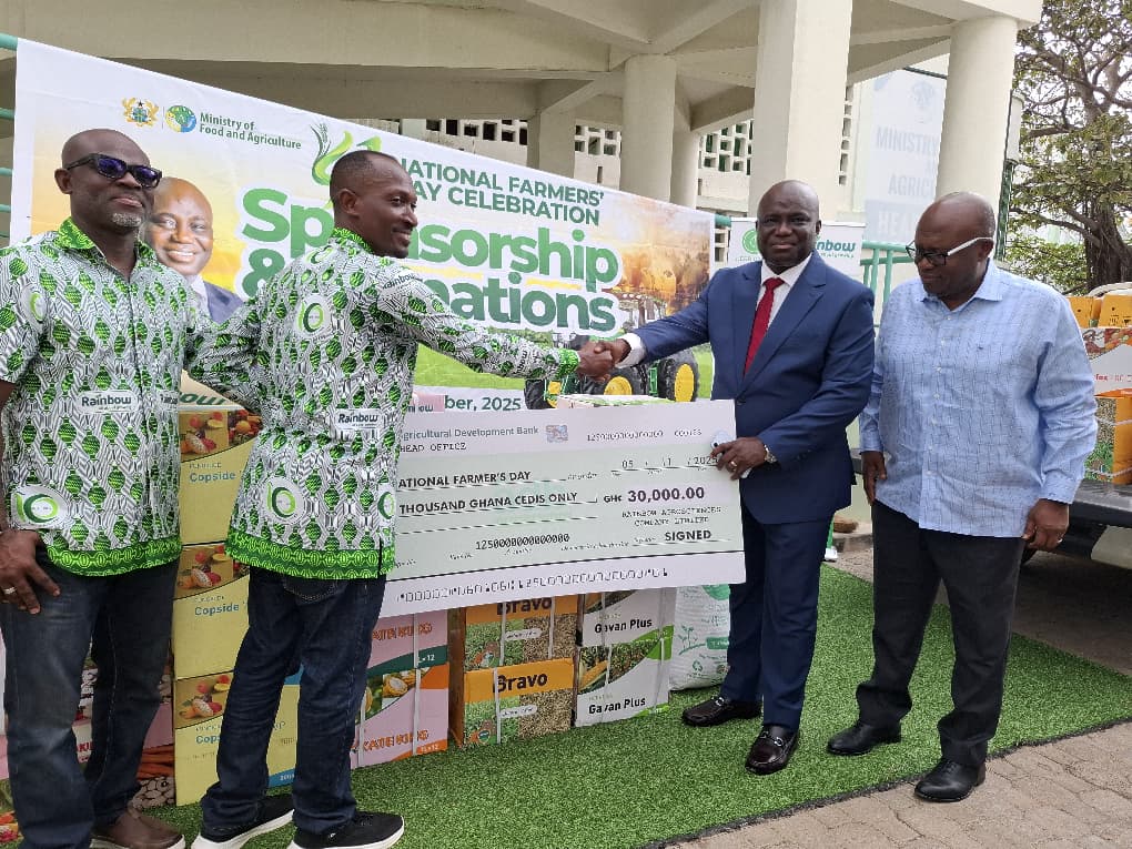 Two organisations donate to support 41st Farmers’ Day celebration in Ho ...