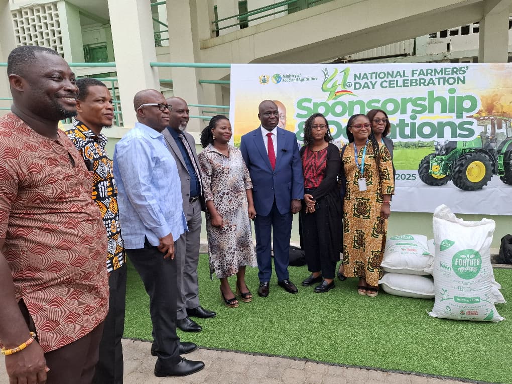 Two organisations donate to support 41st Farmers’ Day celebration in Ho ...