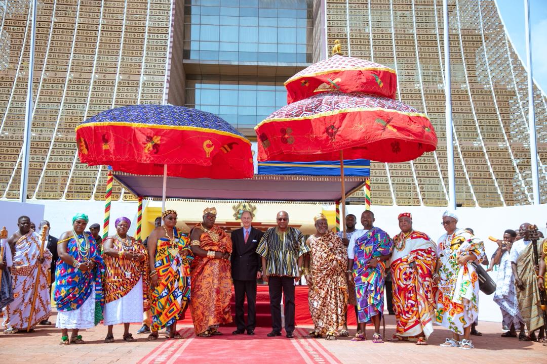 Mahama hosts The Duke of Edinburgh at the Presidency | Ghana News Agency