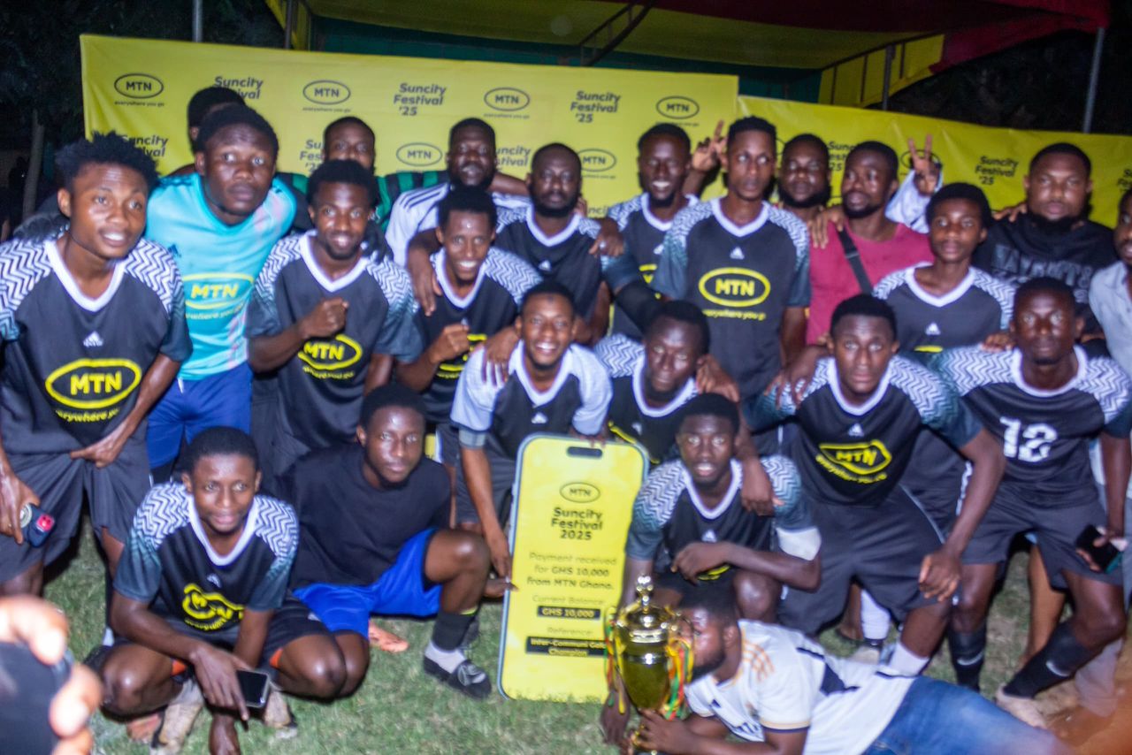 Sunyani Nkwabeng wins MTN Suncity Inter-Community Soccer Gala | Ghana ...
