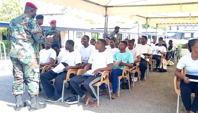 GAF recruitment at Eastern Naval Base smooth | Ghana News Agency