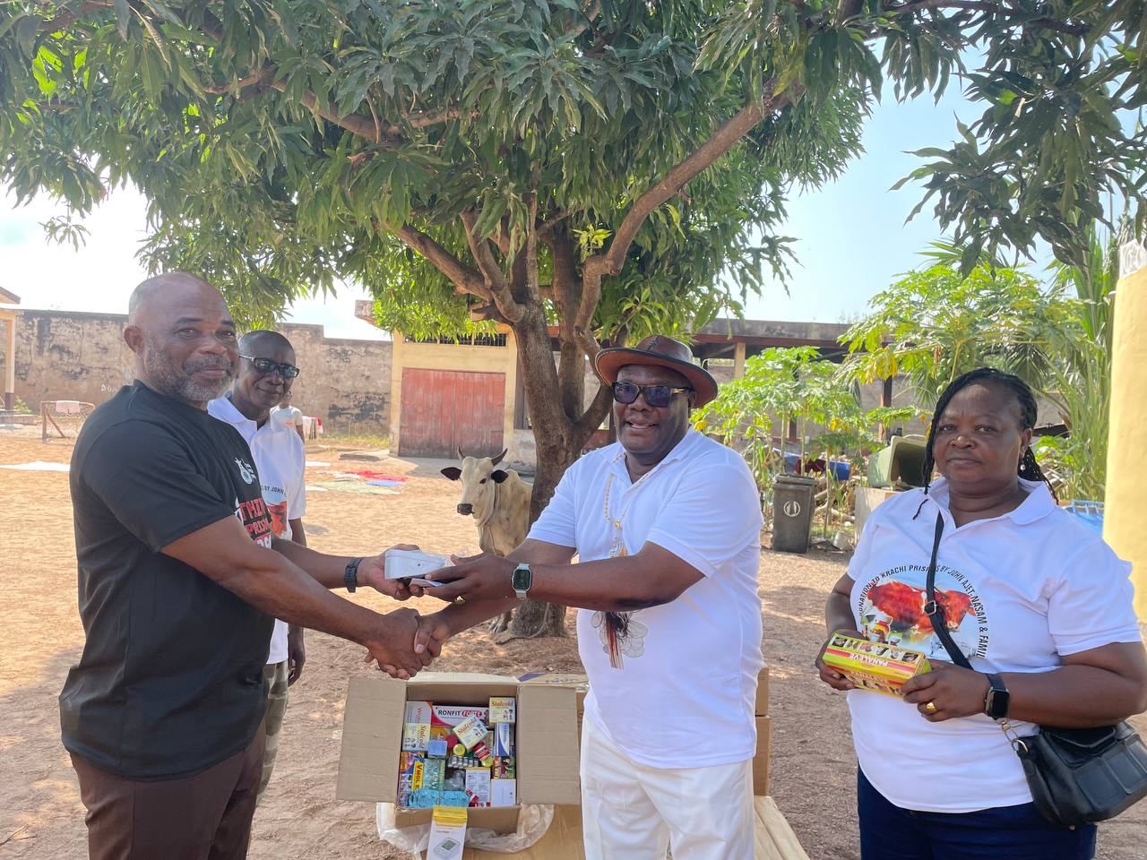 John Ajet-Nasam family donates food, medical supplies and equipment to ...