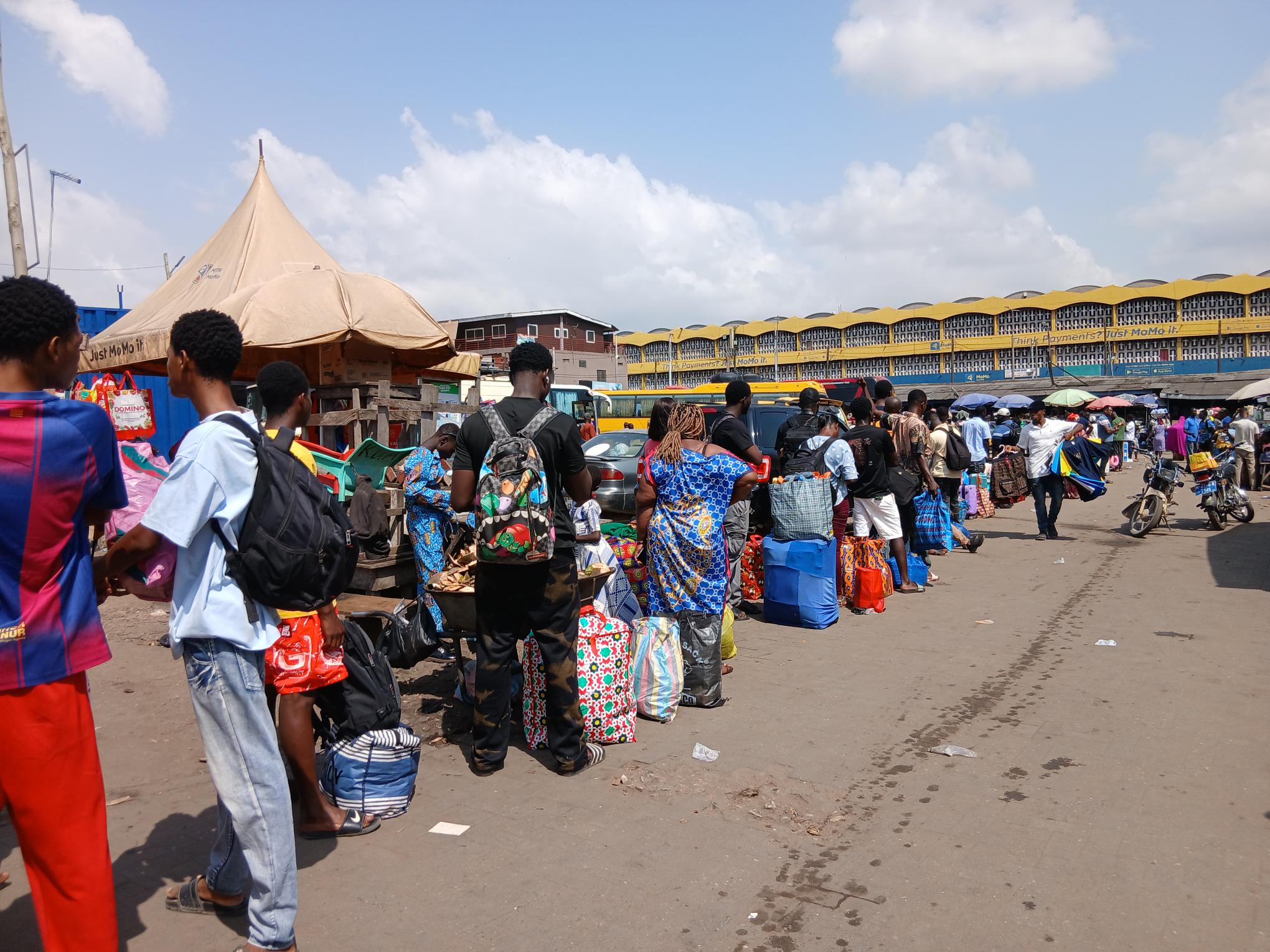 Long queues greet Christmas Eve travellers at Accra bus terminals ...