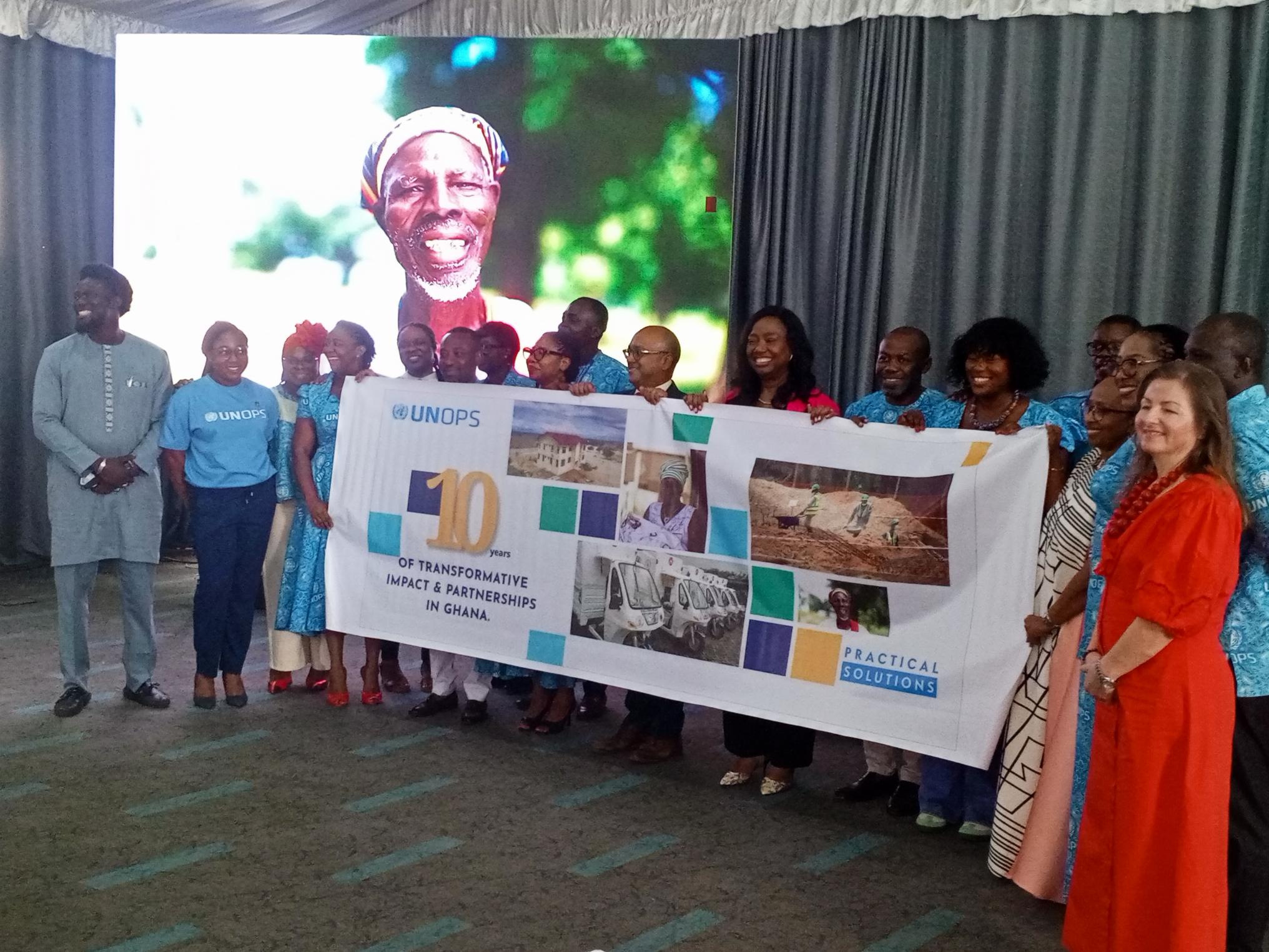 UNOPS Ghana launches 10th anniversary, pledges high-impact projects ...