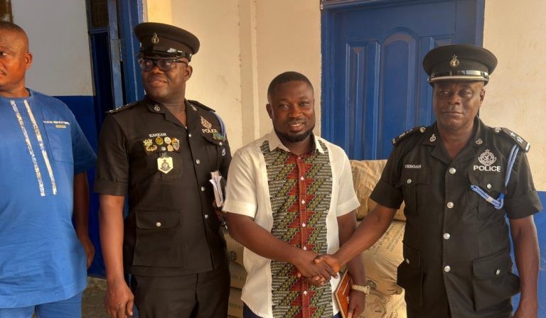 Assembly member provides cement to support police station project ...