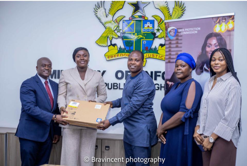 NLC Attorneys support Data Protection Commission with laptops | Ghana ...