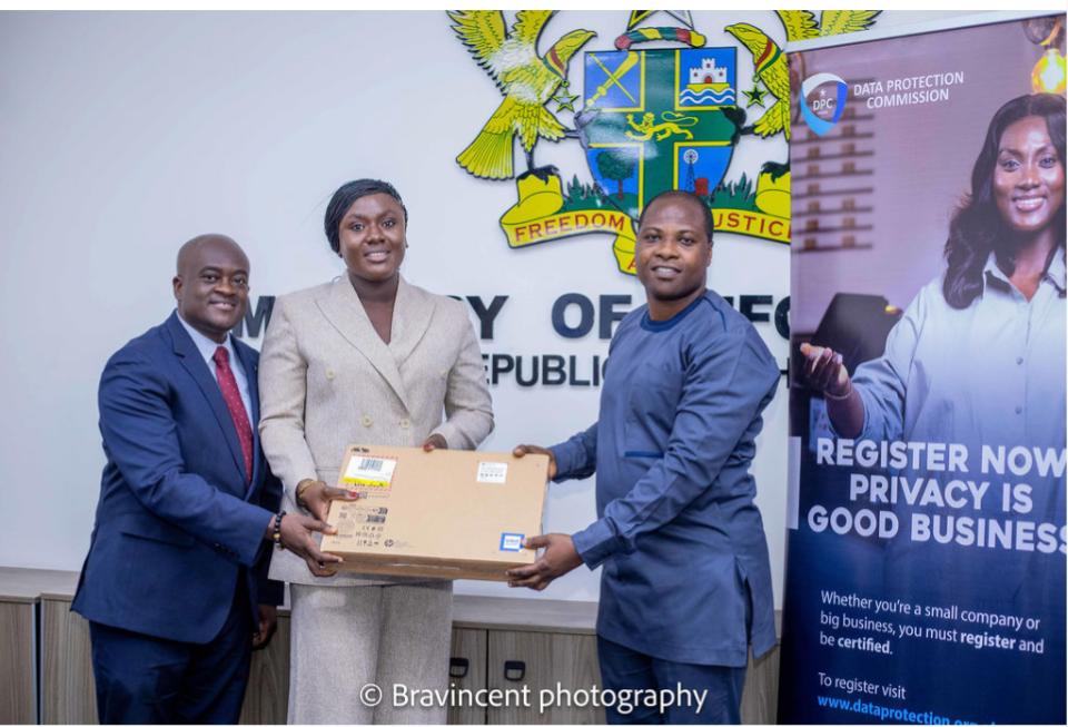 NLC Attorneys support Data Protection Commission with laptops | Ghana ...