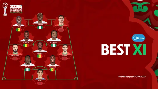 CAF unveils Team of the Tournament for AFCON 2025 | Ghana News Agency