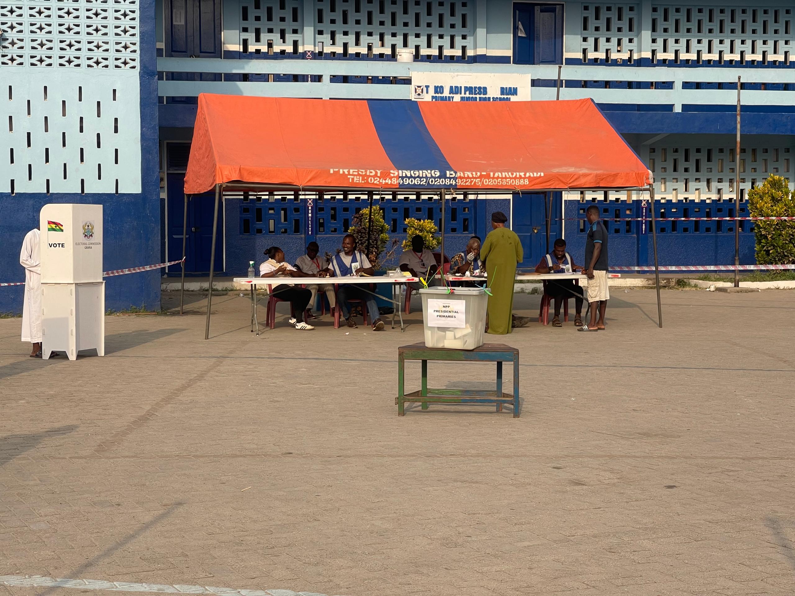 Voting starts smoothly in Sefwi-Bodi | Ghana News Agency