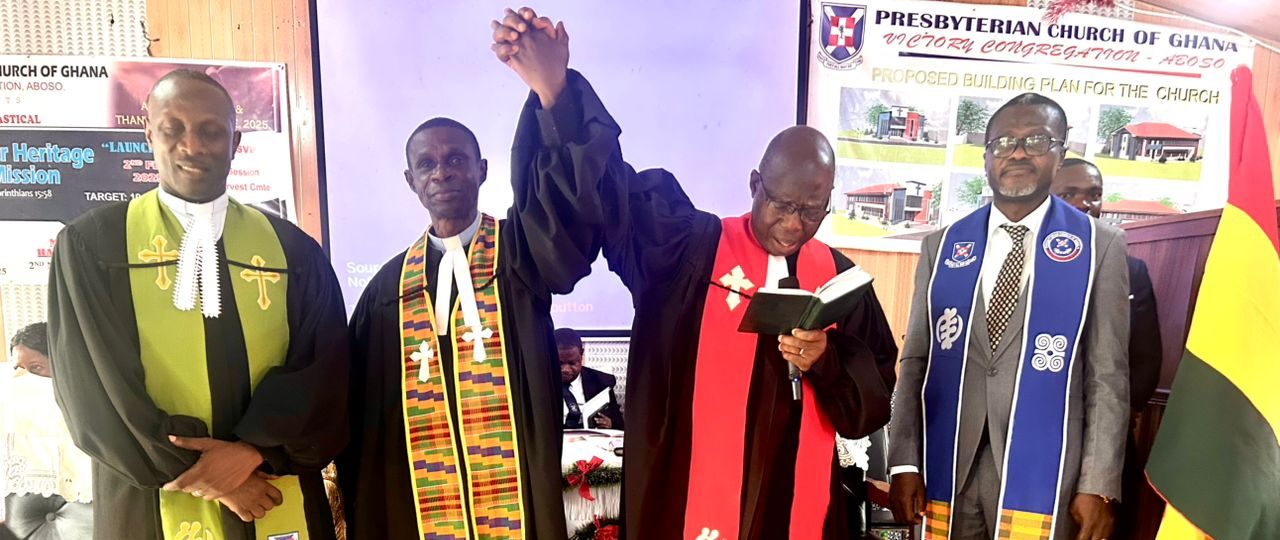 Aboso Presbyterian District Minister inducted into office | Ghana News ...
