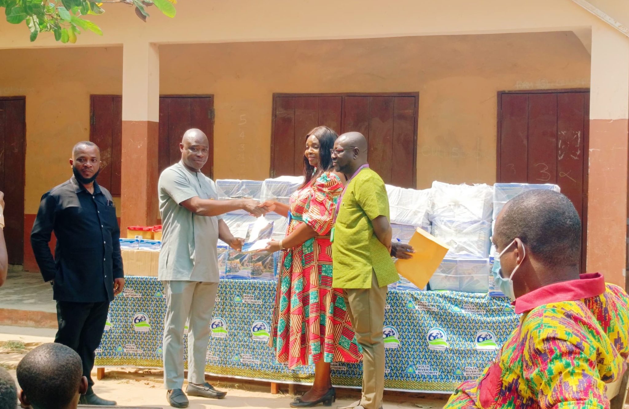 VRA donates waste containers to Biakoye District Assembly | Ghana News ...