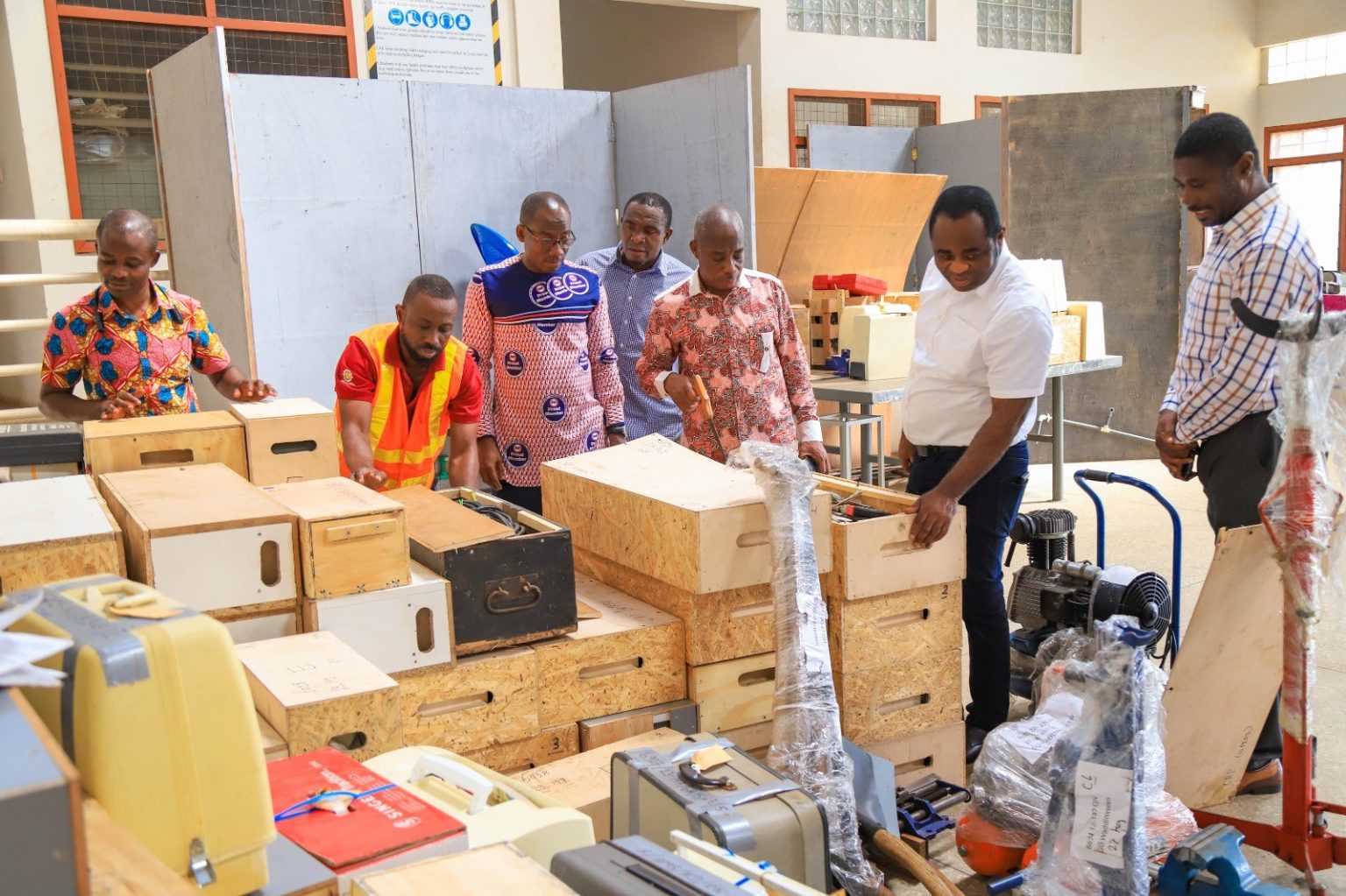 AAMUSTED receives US$200,000 worth of tools and equipment from Gered ...