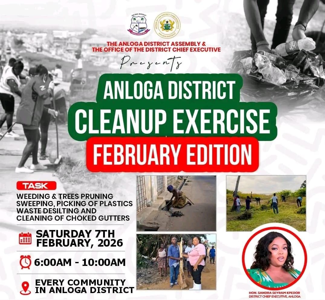 Anloga District Assembly announces 6th national sanitation day and ...