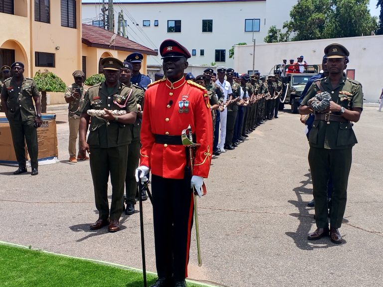Forces Sergeant Major Addo Daniel bows out after three decades of ...