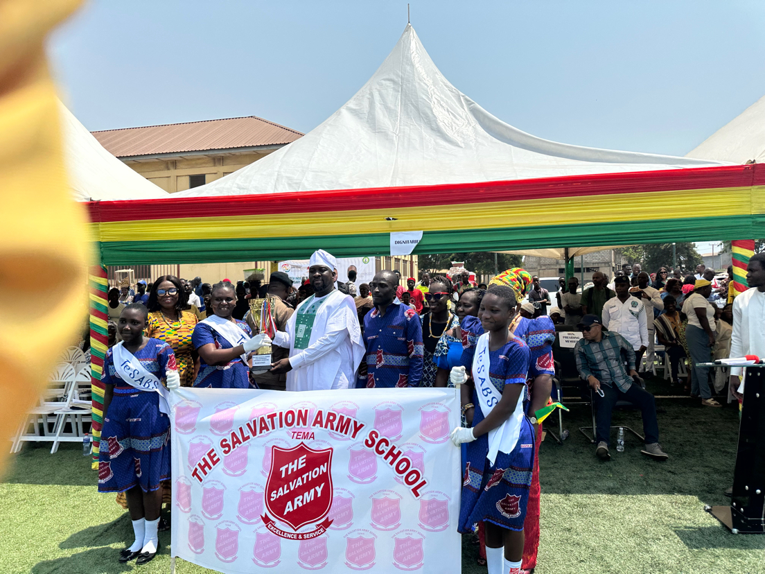 Salvation Army Basic School wins Tema West Independence Day parade ...