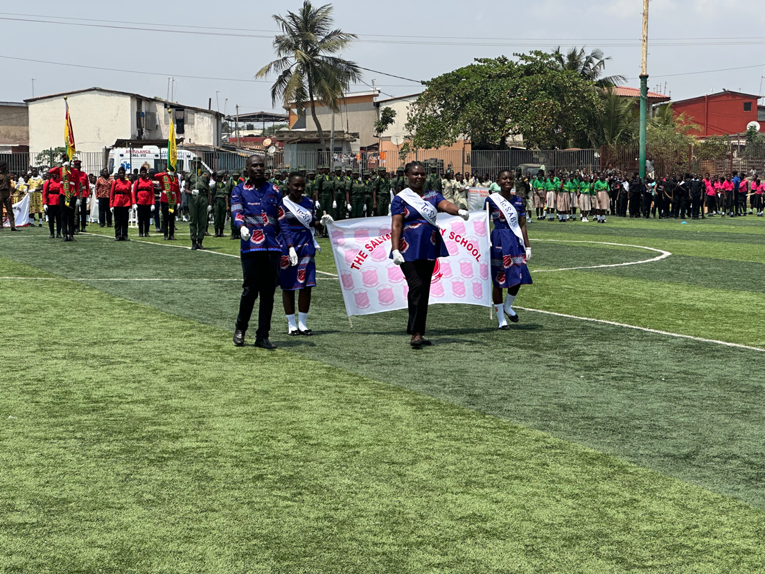 Salvation Army Basic School wins Tema West Independence Day parade ...