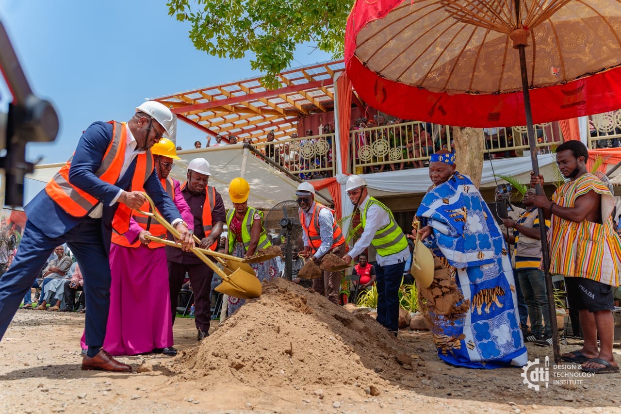 DTI Breaks Ground for $28m Berekuso Multi‑Skills Campus | Ghana News Agency