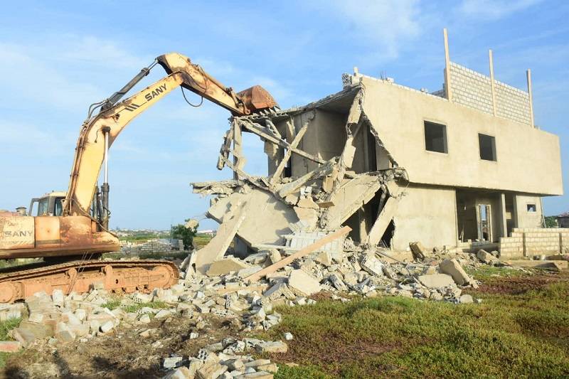 President announces demolition of structures, relief funds to tackle ...